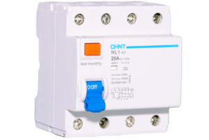 CHINT ELCB-NL1-63-4P-25A (30mA) | MASTERCOOL BATAM